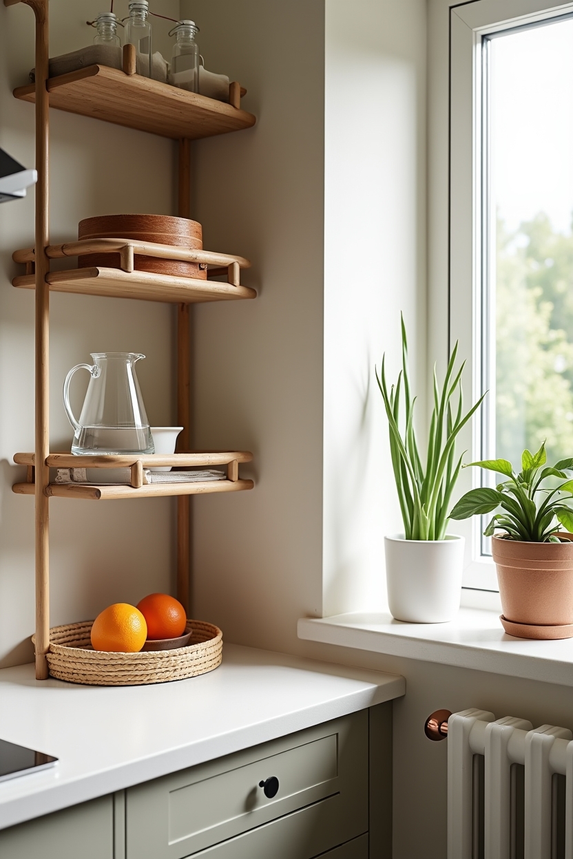 Japandi Kitchen Shelving Trends for Spring